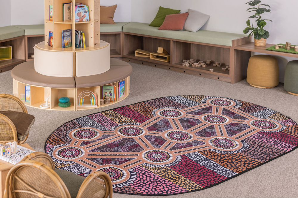 Aboriginal Rugs, Mats & Cushions | Emro Designs | Australia