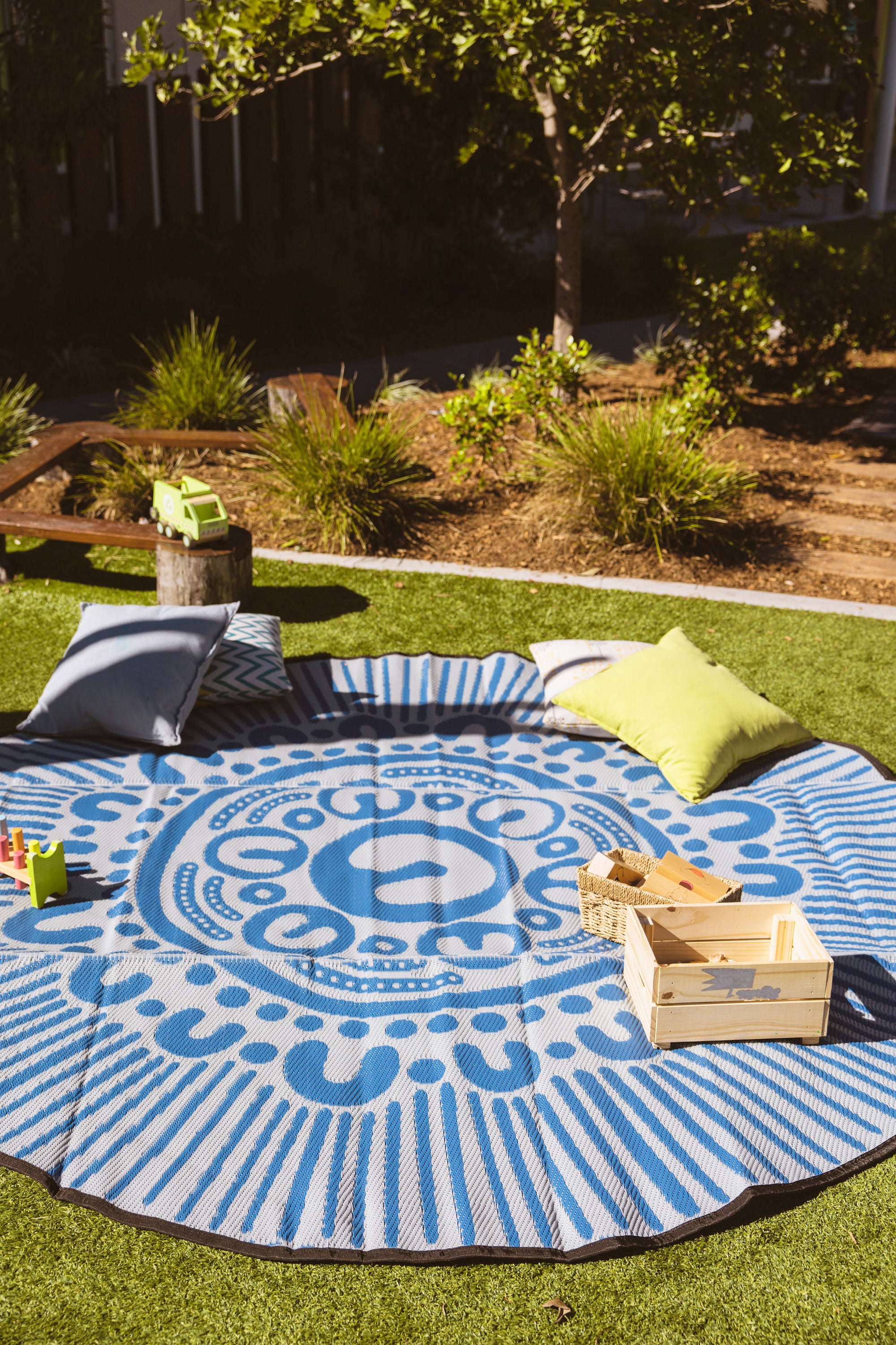 Mustard Wattle 2x3m Recycled Mat | EMRO Designs