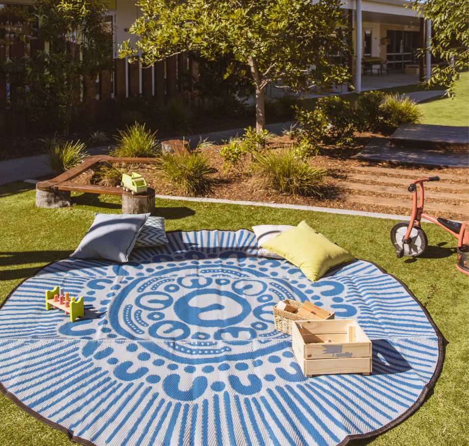 Mustard Wattle 2x3m Recycled Mat | EMRO Designs